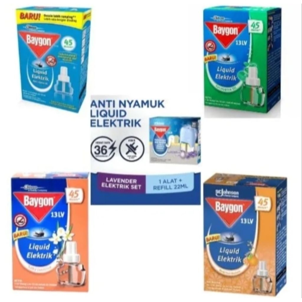 Jual Baygon Mat Elektrik Heater & Baygon Reffil liquid 33ml | Shopee Indonesia