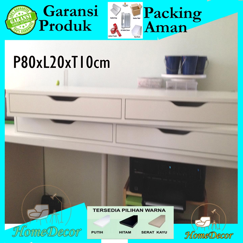 Jual (LACI 2)Rak laci rak Tv Dinding Minimalis rak ambalan laci Meja ...