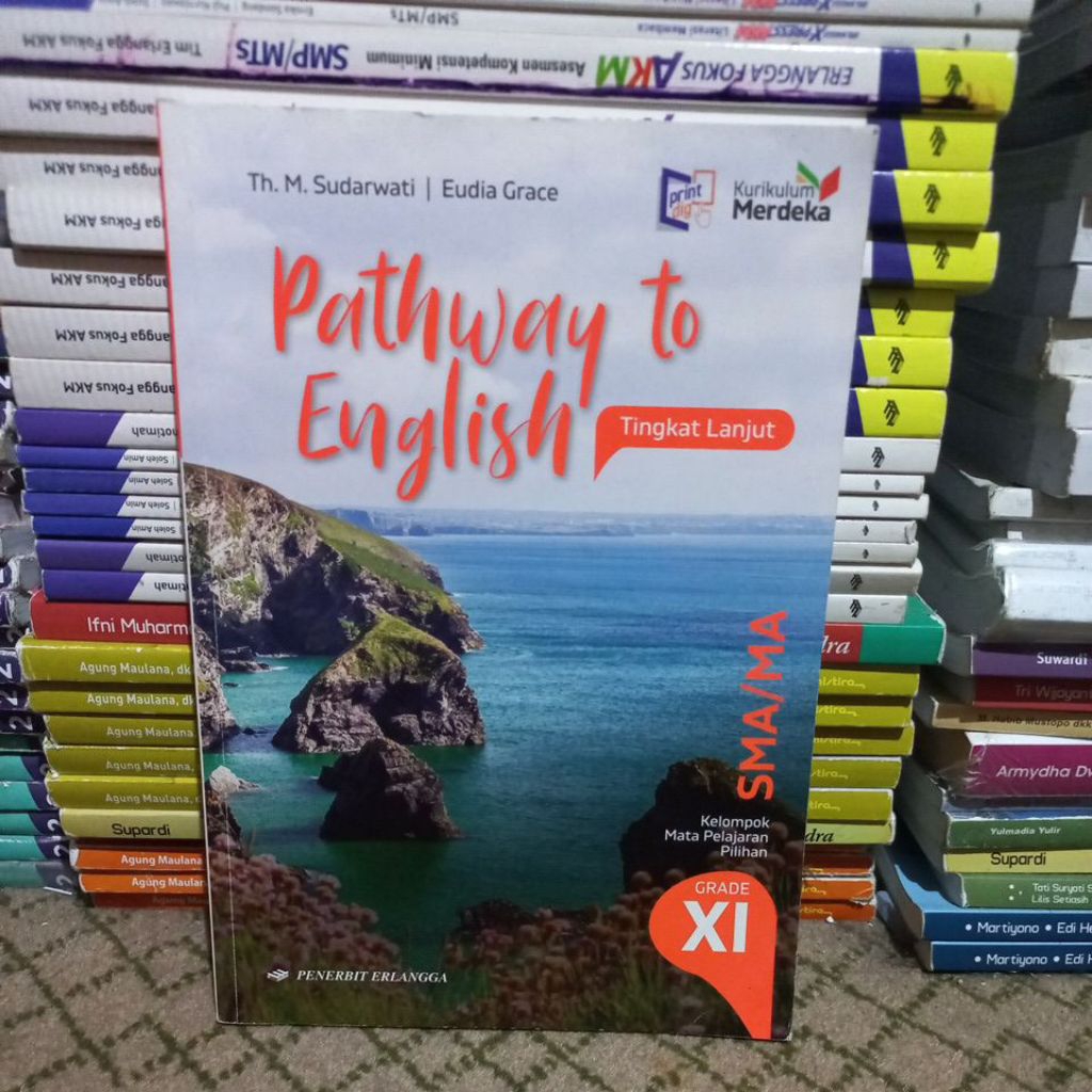 Jual PATHWAY TO ENGLISH SMA MA KELAS 11 KURIKULUM MERDEKA ERLANGGA | Shopee Indonesia