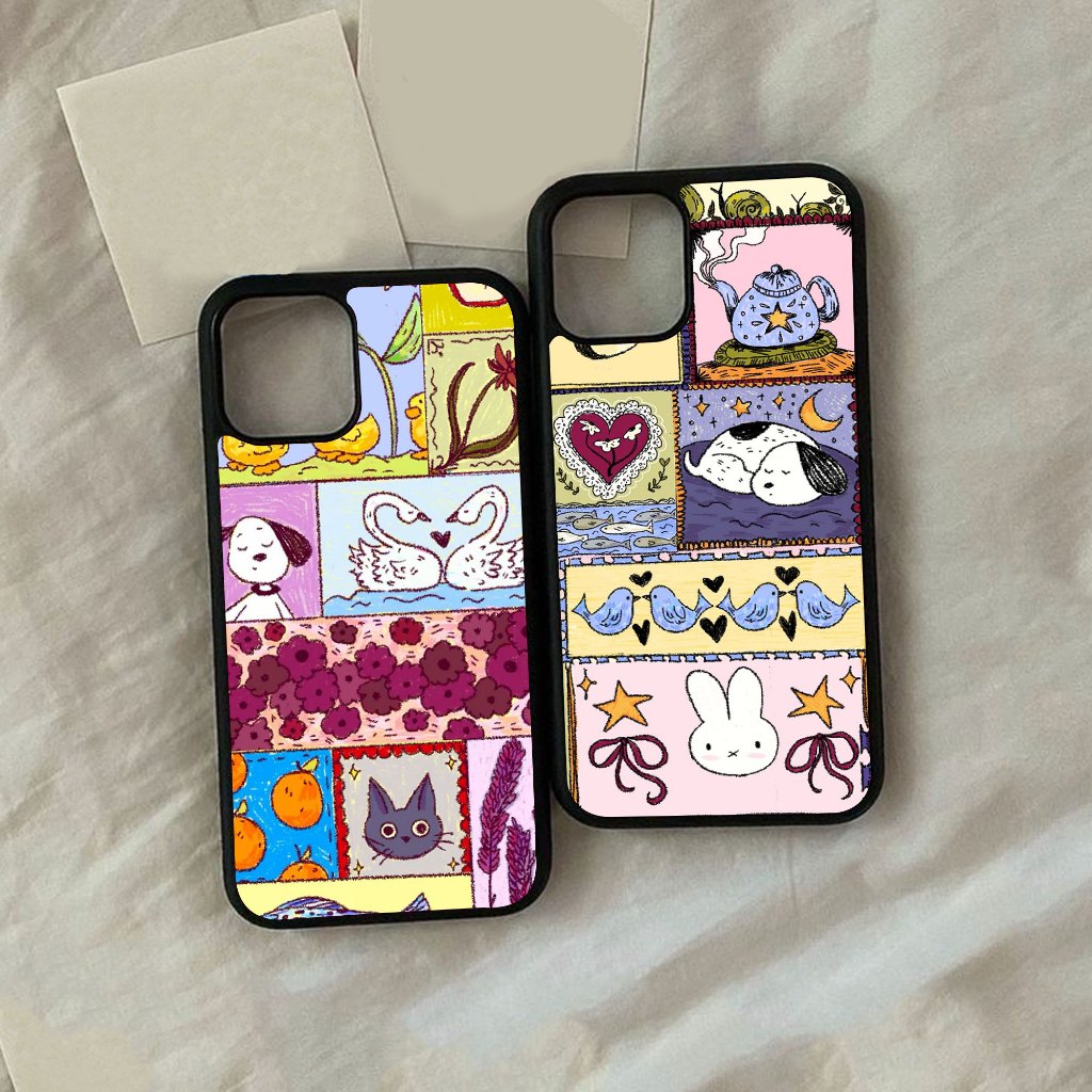 Jual C235 Custom Case Aesthetic Casing Aesthetic Hardcase Glossy ...