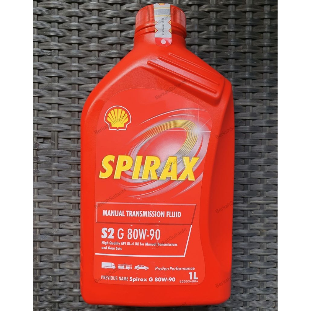 Jual Shell Spirax S2 G | SAE 80W-90 | 1L (Oli Transmisi Manual Mobil ...
