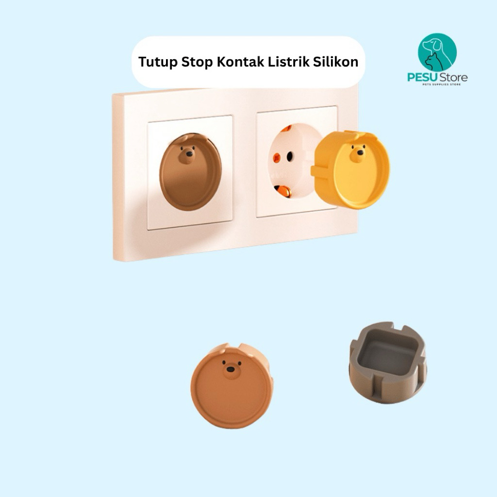 Jual Penutup Stop Kontak Listrik Silikon – Tutup Colokan Safety Socket ...