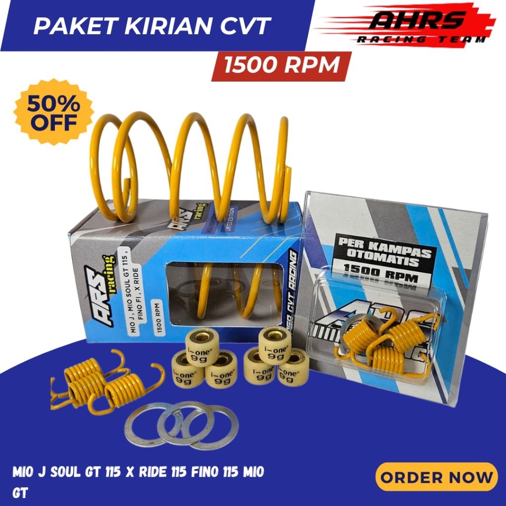 Jual PAKET KIRIAN CVT MIO J X RIDE 115 FINO 115 SOUL GT 115 MIO GT 1500 ...
