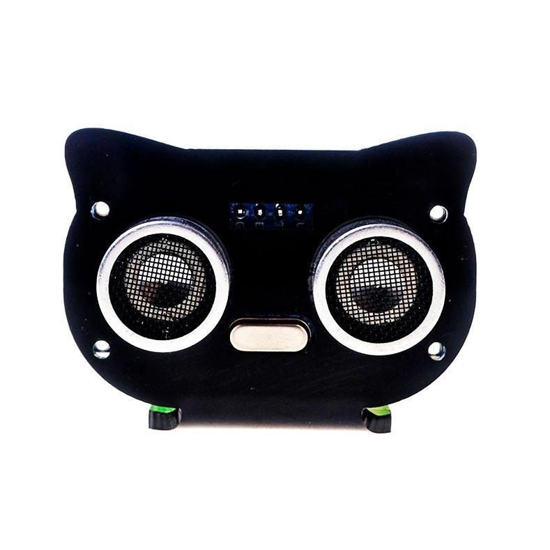 Jual Bracket HC-SR04 Black OWL Mounting Ultrasonic SR04 Holder Acrylic ...