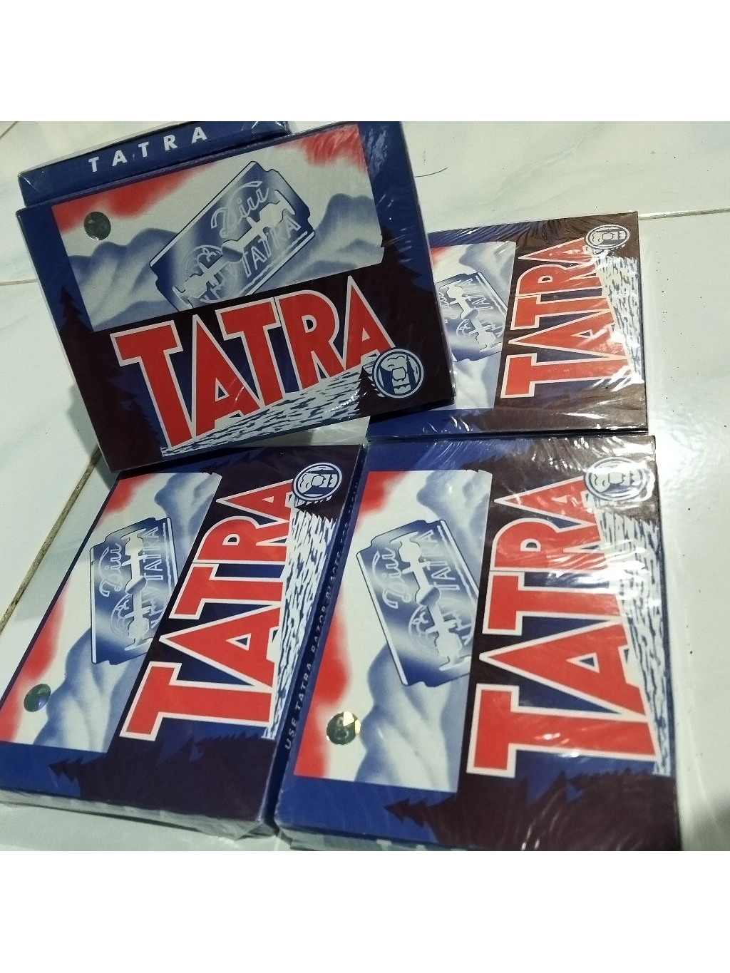 Jual silet tatra original satu pack isi 100 pcs | Shopee Indonesia