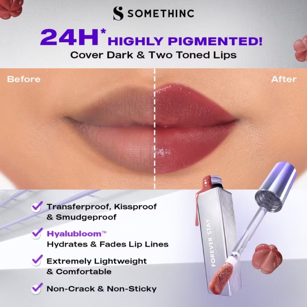 Jual SOMETHINC LIP GLAZE THAR FOREVER STAYS | Shopee Indonesia