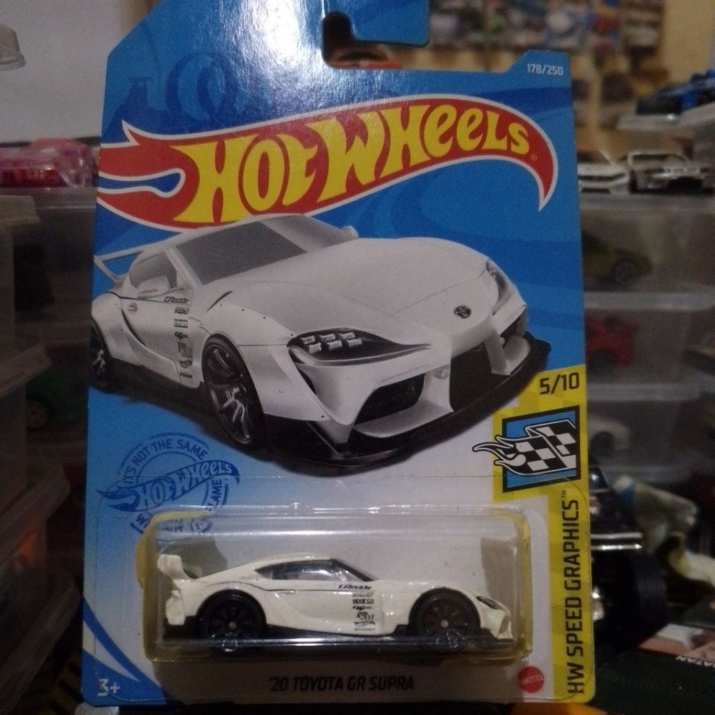 Jual Hot Wheels Toyota GR Supra Putih | Shopee Indonesia