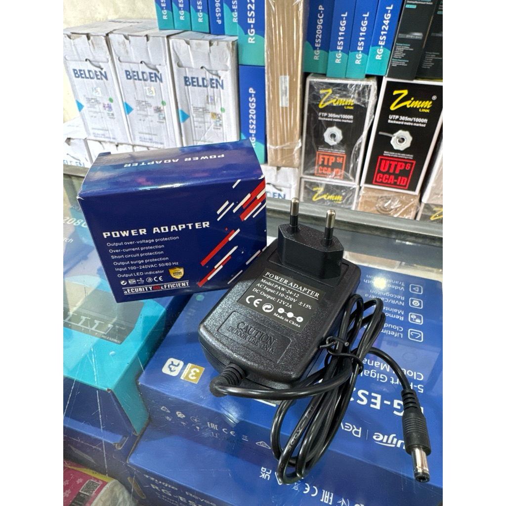Jual ADAPTOR CCTV 12V 2A | Shopee Indonesia