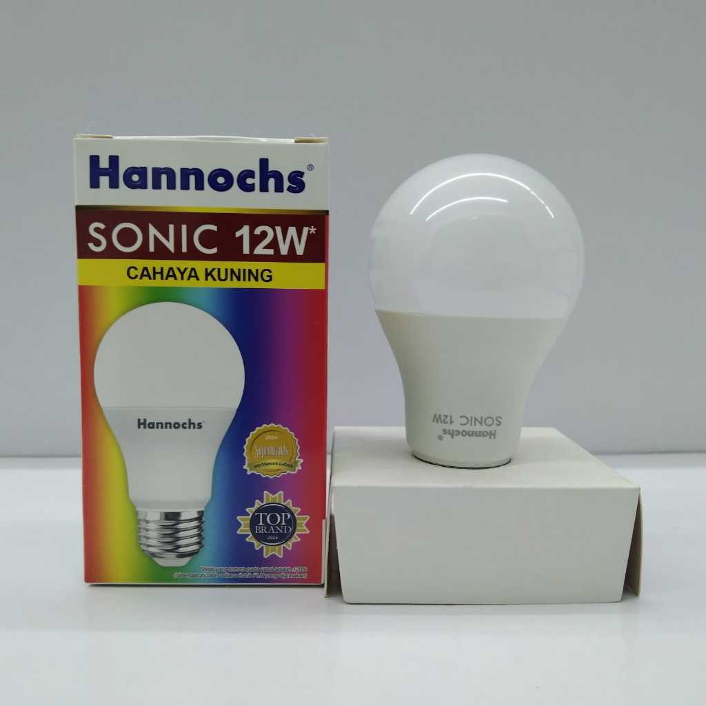Jual Hannochs Sonic Bohlam Bola Lampu LED 12 Watt Cahaya Kuning Warm ...