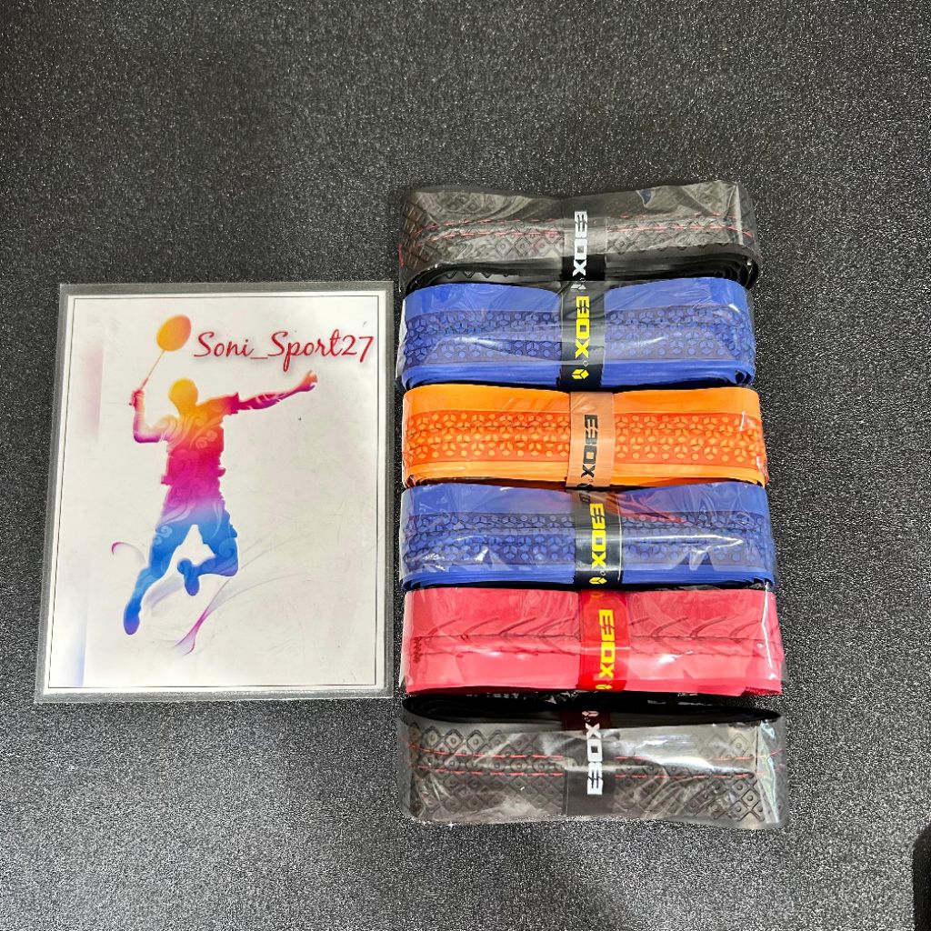 Jual GRIP RAKET BADMINTON EBOX TULANG ORIGINAL | Shopee Indonesia