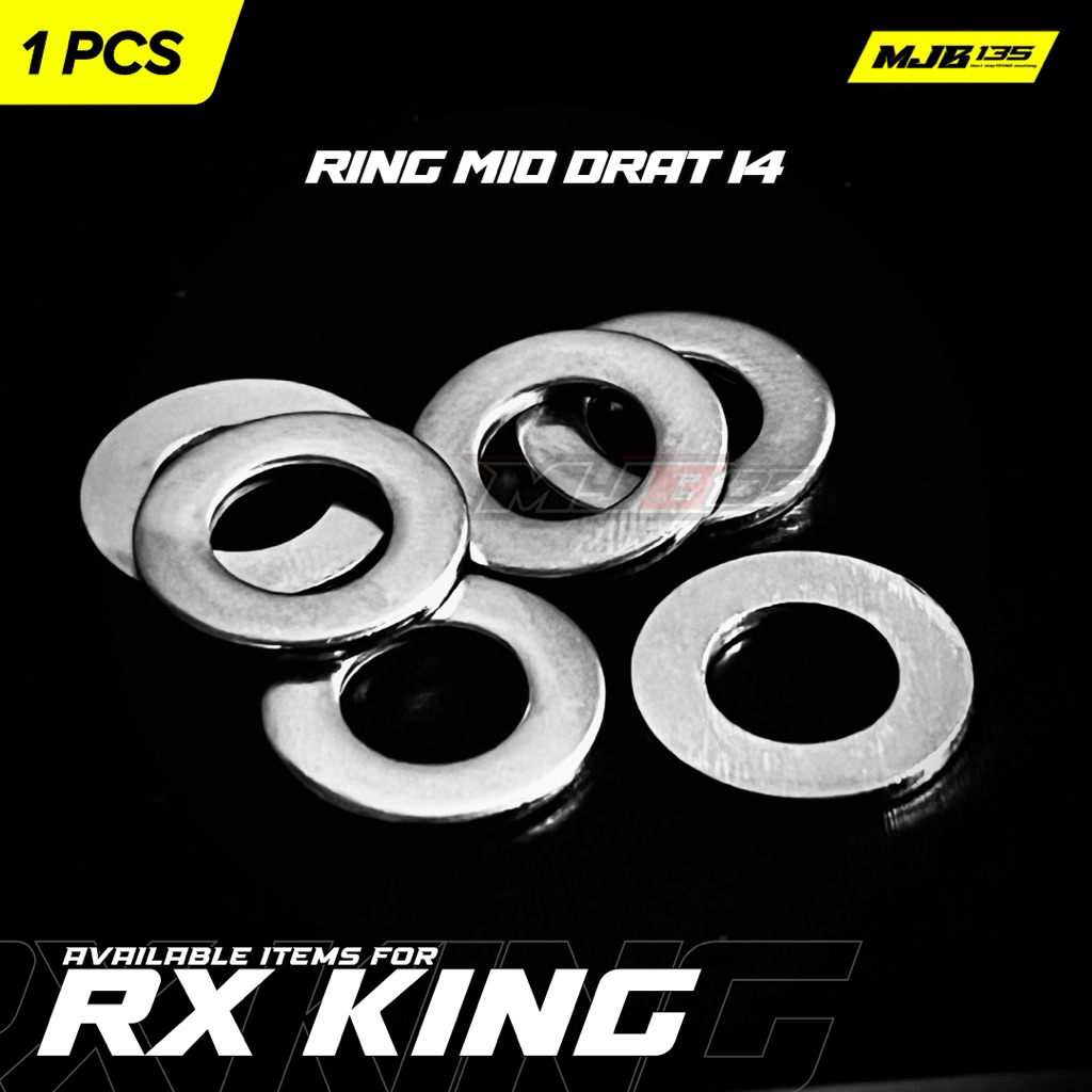 Jual RING M10 DRAT 14 STENLIS ( 1PCS ) | Shopee Indonesia