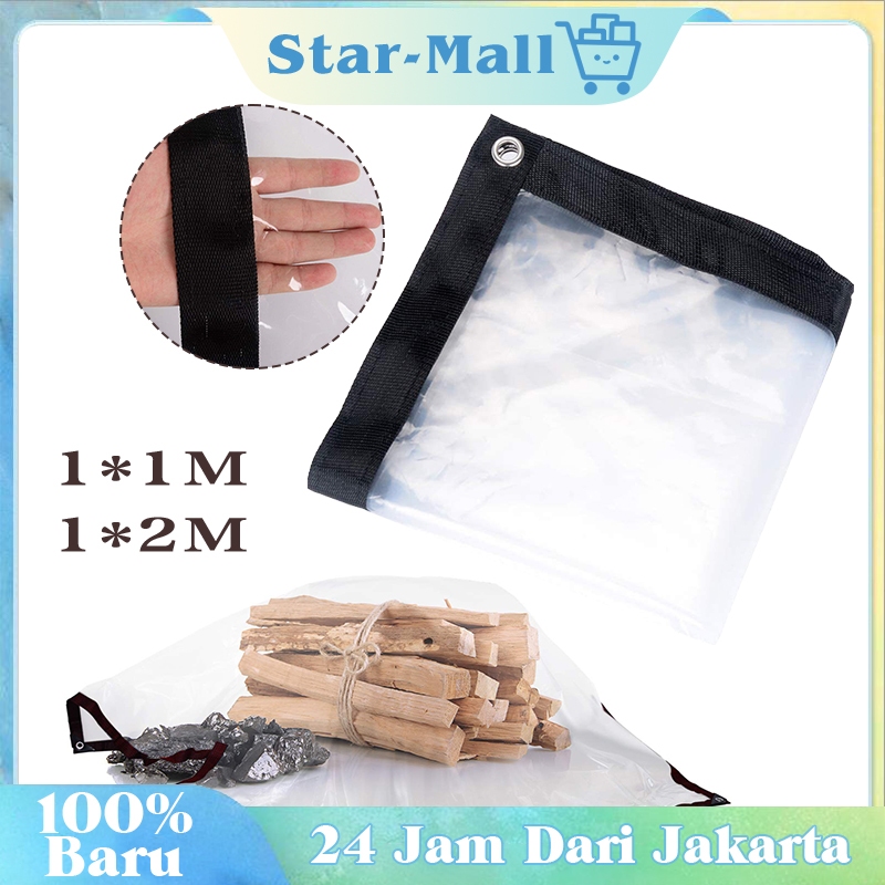 Jual Tirai Plastik Transparan Pvc / Tenda Plastik / Terpal Bening Tebal ...