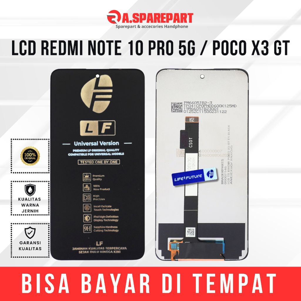 Jual Lcd Redmi Note 10 Pro 5G / Poco X3 GT Original Fullset Touchscreen ...