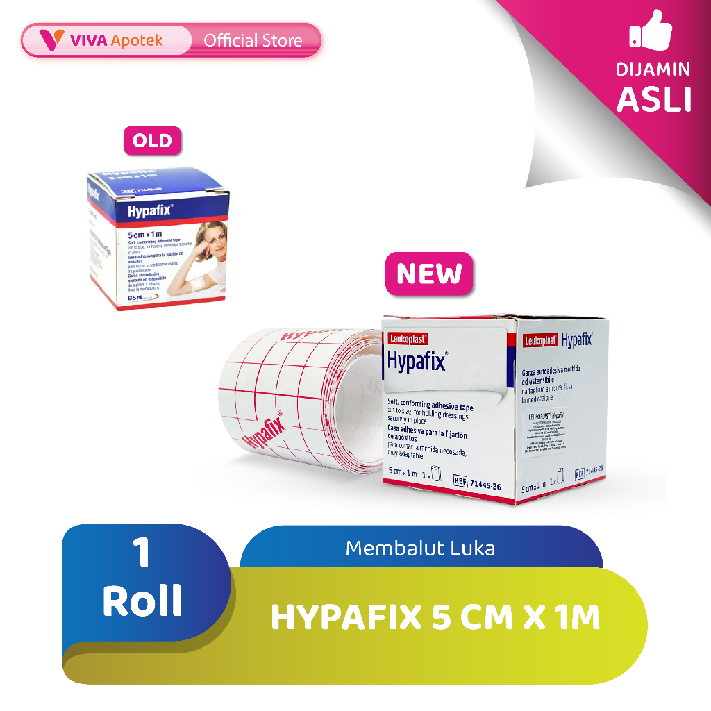 Jual Hypafix untuk Membalut Luka 5 cm X 1M (1 Roll) | Shopee Indonesia