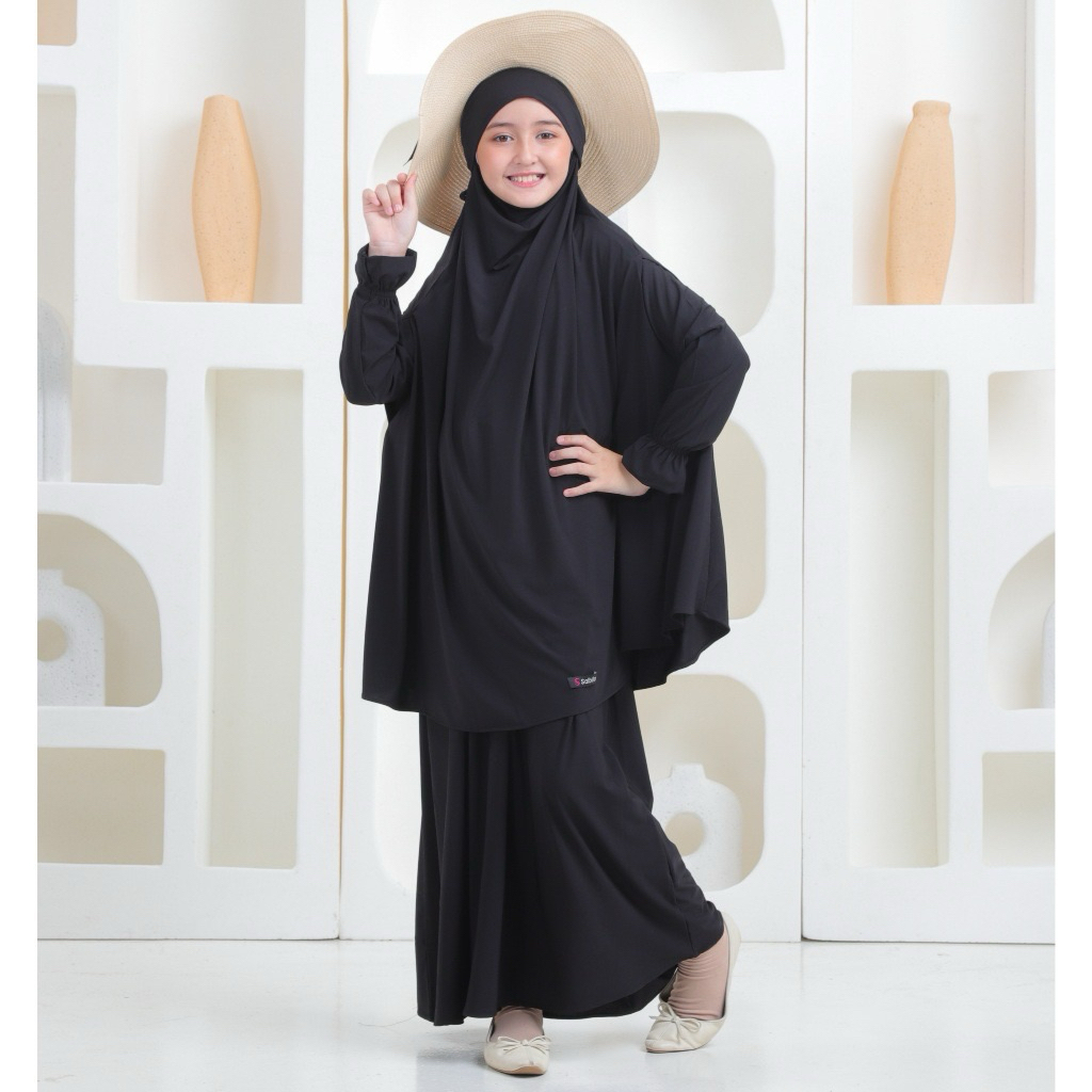 Jual size XXL dan XXXL new fk fatimah set by luthfia kids/gamis anak ...