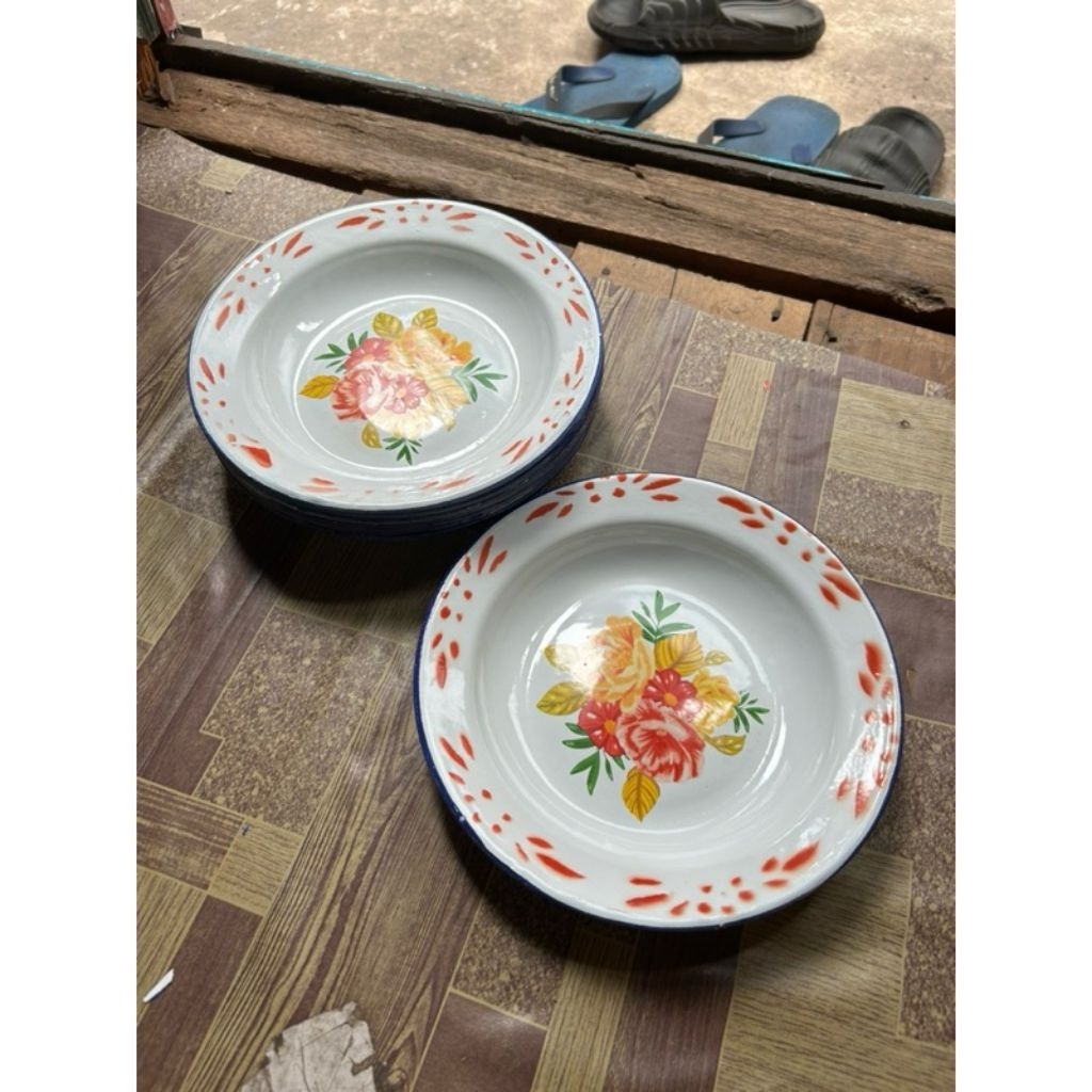 Jual PIRING SENG JADUL MOTIF BUNGA | Shopee Indonesia