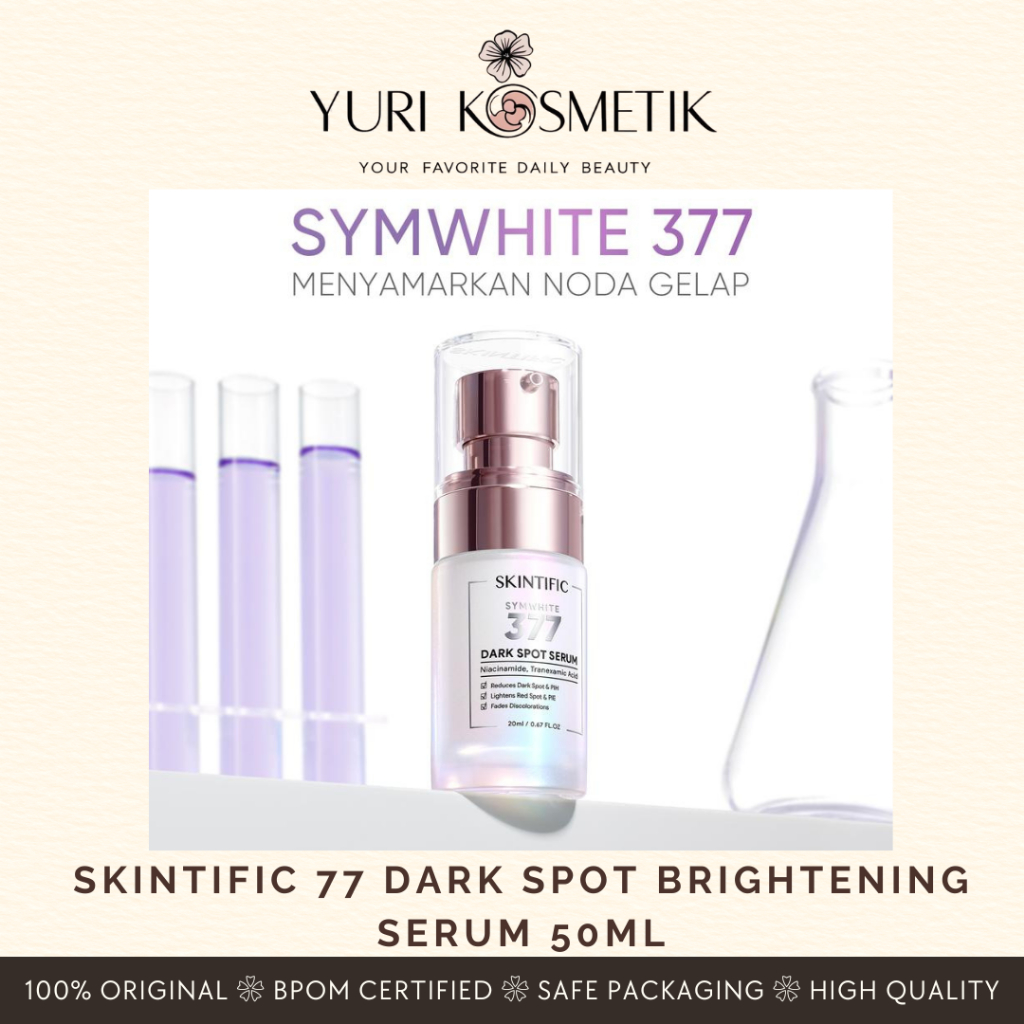 Jual SKINTIFIC 377 Dark Spot Brightening Serum 50ml | Shopee Indonesia