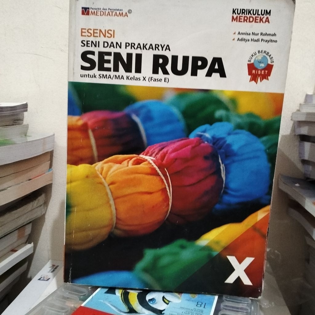 Jual ESENSI SENI DAN PRAKARYA SENI RUPA untuk SMA/ MA KELAS 12 ( FASE F ...