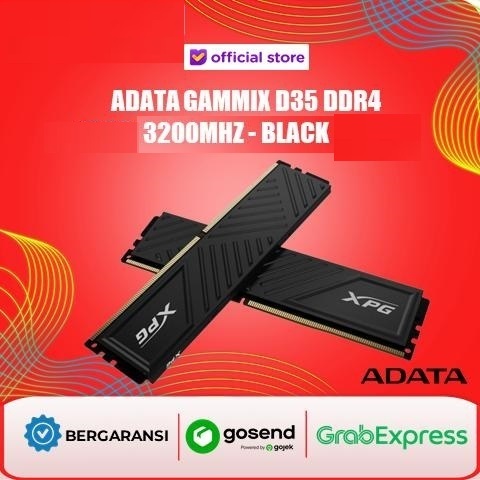 Jual ADATA XPG D35 32GB DDR4 (16GBX2) 3200Mhz GAMMIX D35 Memory Ram PC | Shopee Indonesia