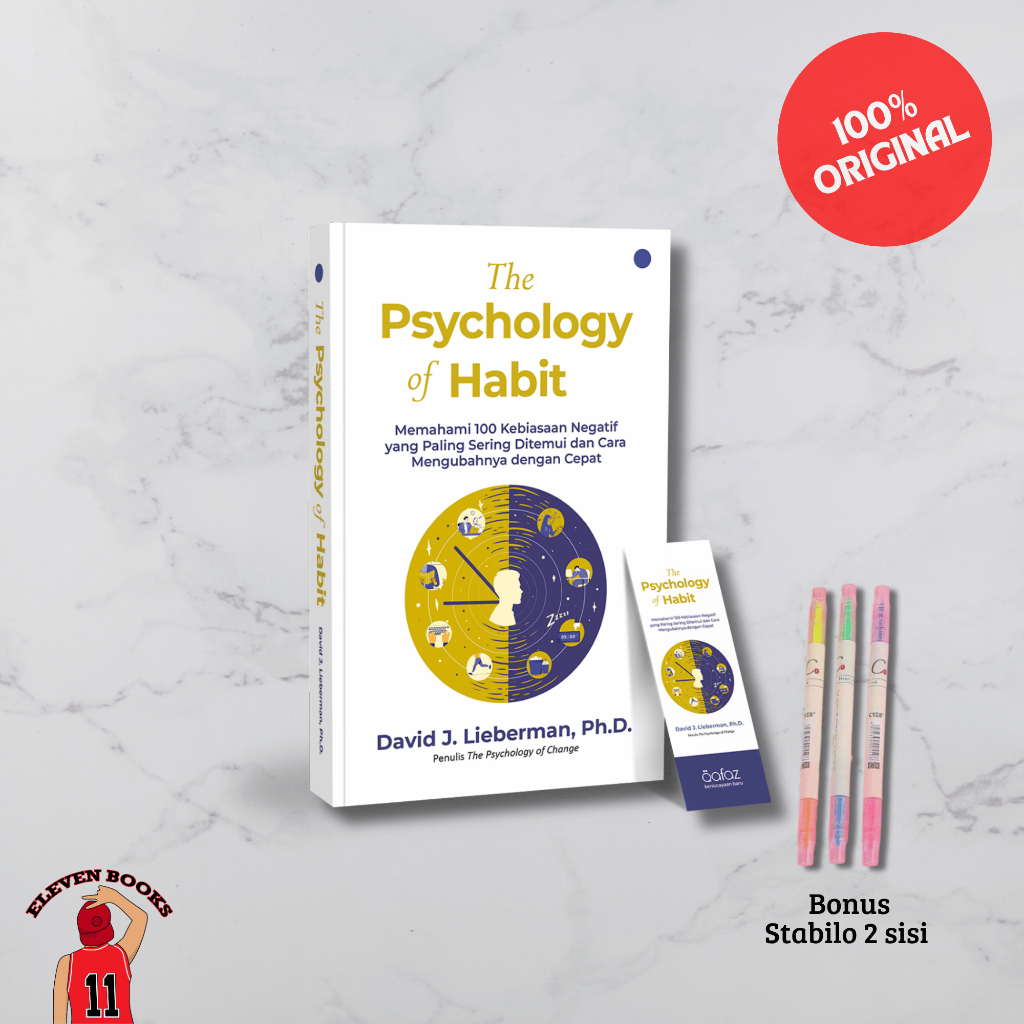 Jual Eleven Books Buku The Psychology of Habit - David J. Lieberman ...