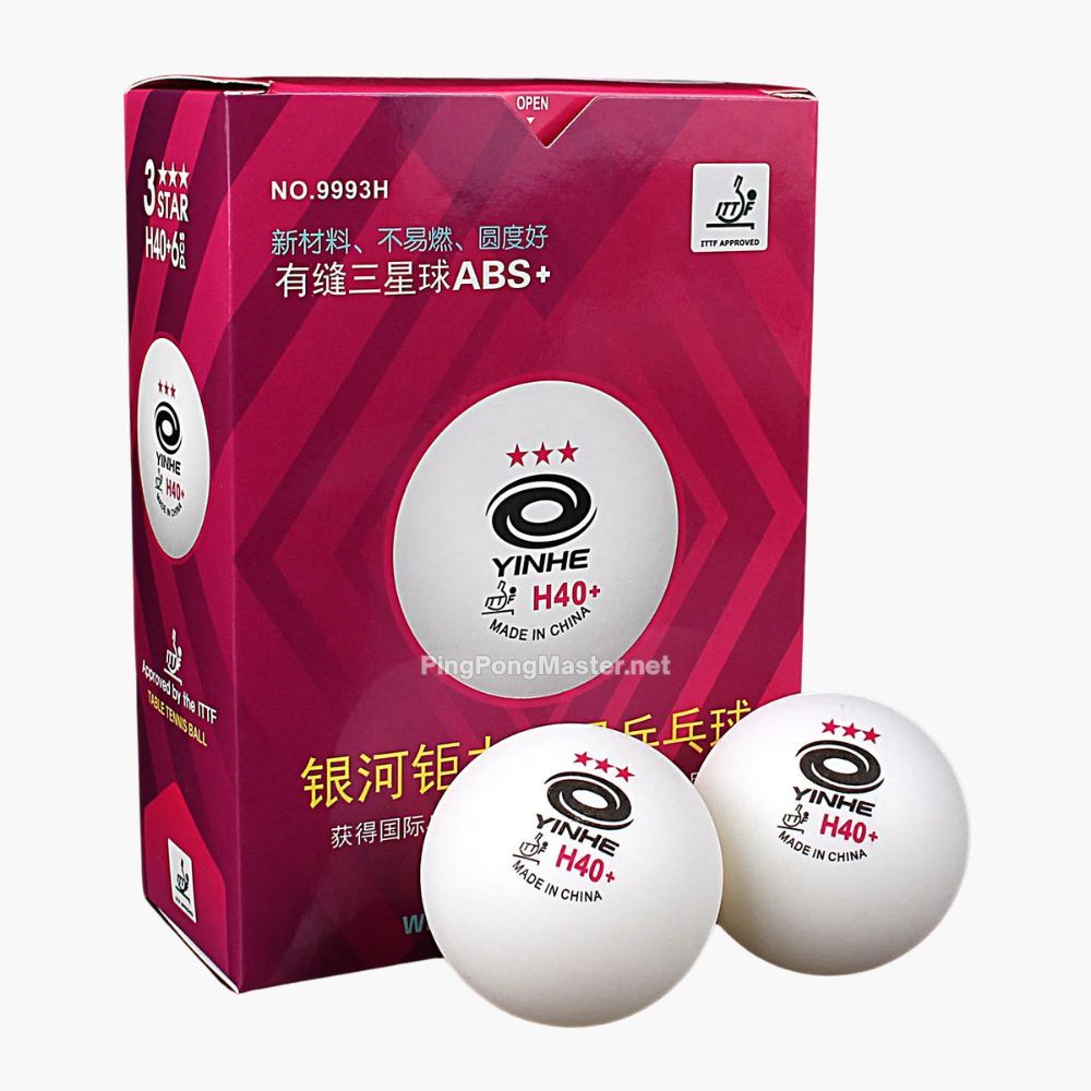 Jual Yinhe H40+ ITTF 3-Star Balls - Bola Pingpong Tenis Meja Isi 6 pcs | Shopee Indonesia