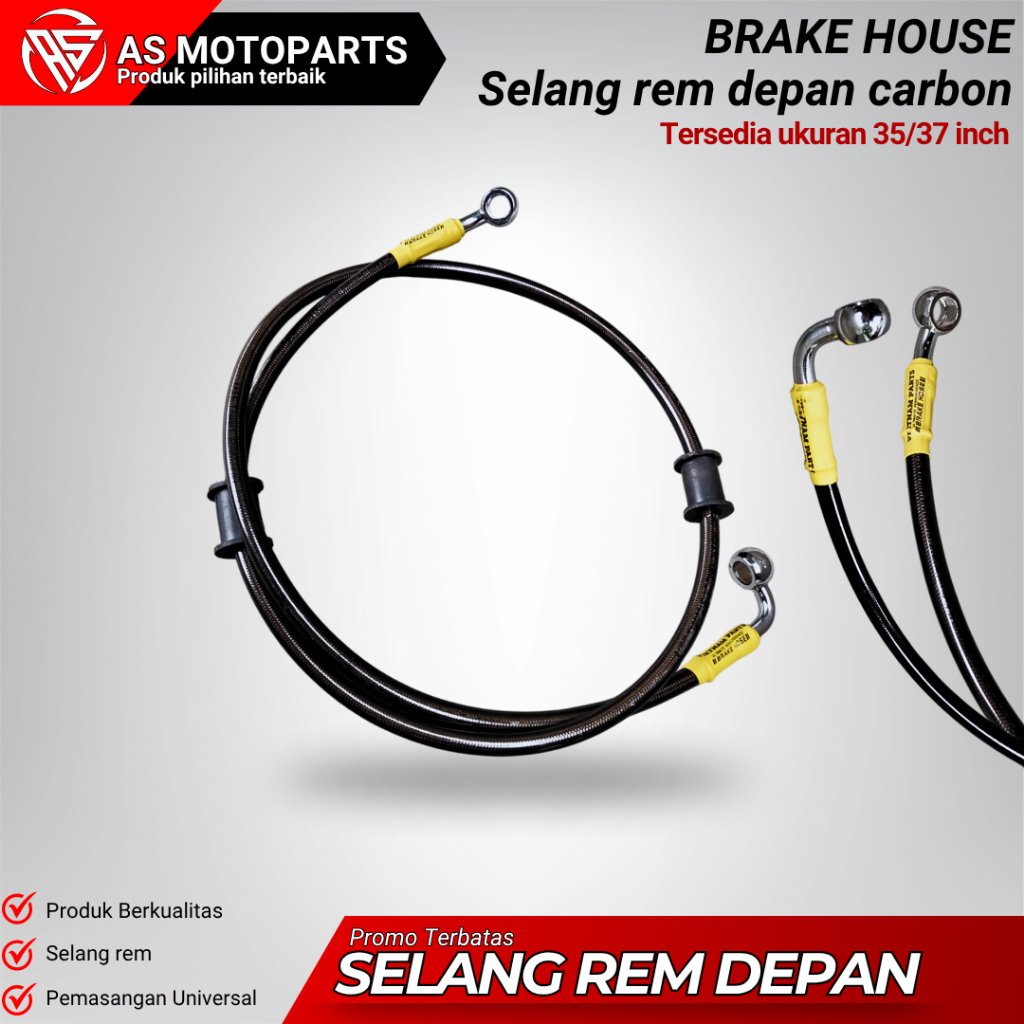 Jual SELANG REM DEPAN 35 INCH 90cm SELANG REM VARIO BEAT VARIO PCX ADV ...
