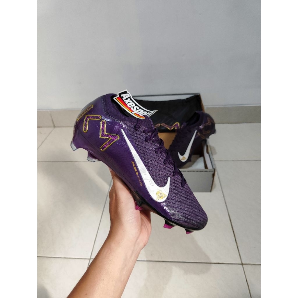 Jual Sepatu Bola Nike Zoom Vapor 16 Elite Kylian Mbappe FG | Shopee ...