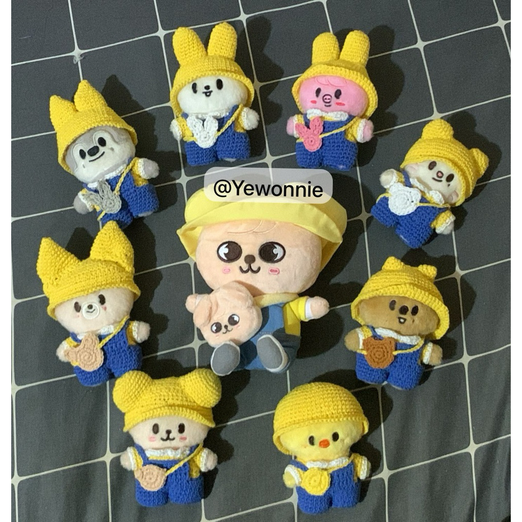 Jual (BACA DESKRIPSI) SKZOO 10CM SPRING SERIES CROCHET CLOTHES ...
