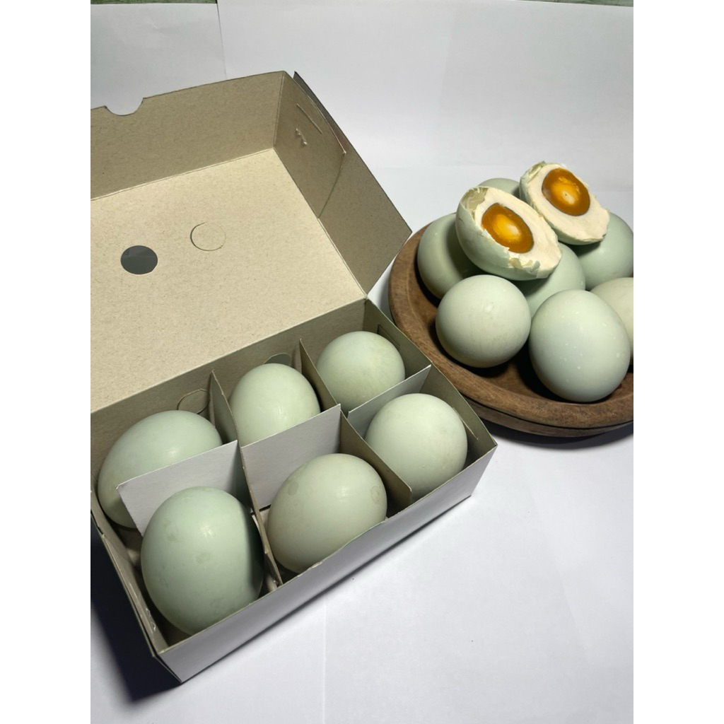 Jual ISI 6 Telur Asin Brebes Istimewa Ukuran Besar Kemasan Dus Cocok ...