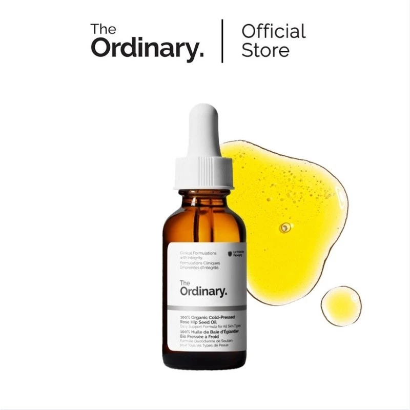 Jual The Ordinary 100% Organic Cold-Pressed Rose Hip Seed Oil /Anti ...
