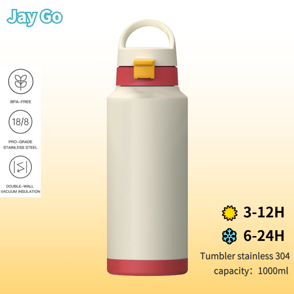Jual JayGo Tumbler - Botol Minum Stainless Insulation Tumbler Tahan ...