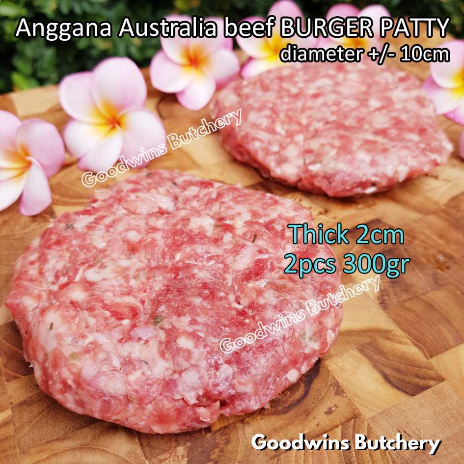 Jual Anggana Australia beef WAGYU BURGER PATTY seasoned with Italian ...