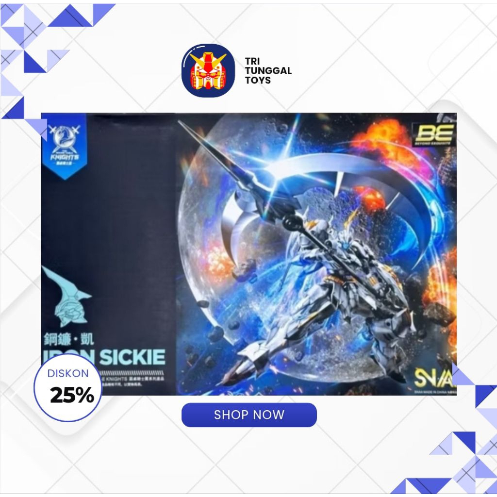 Jual SNA RG Iron Sickle Supernova SC-005 BE = RG 1/144 Model Kit ...