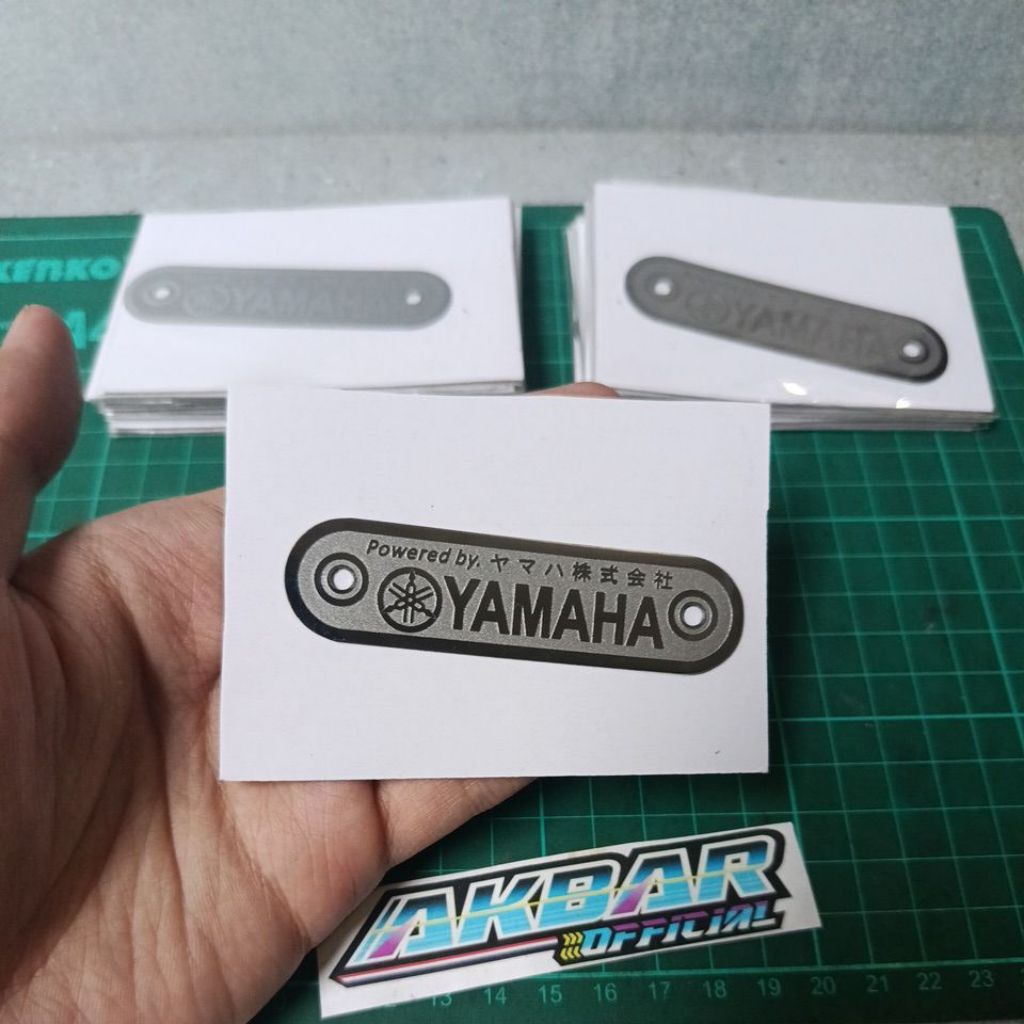 Jual emblem stainless cover tutup kipas mio sporty smile mio soul fino ...