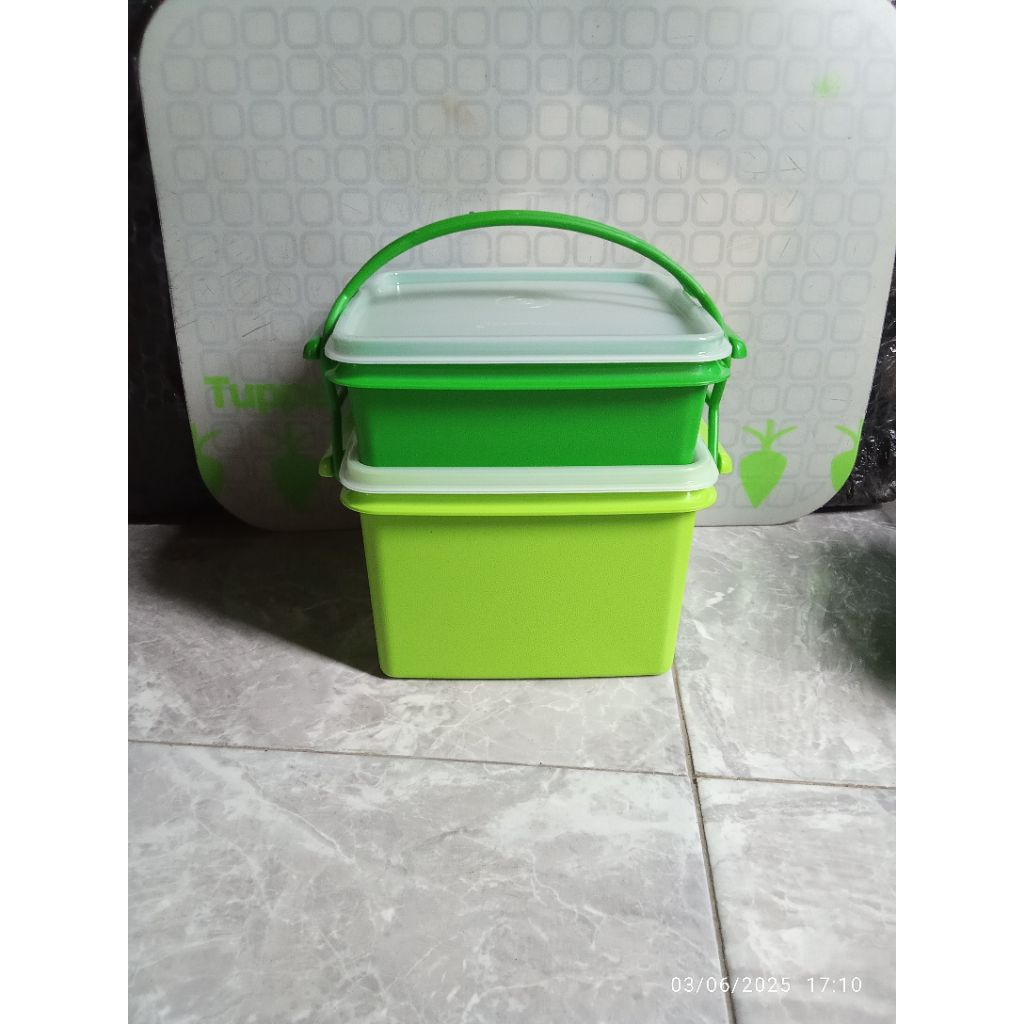 Jual rantang carry all set//double swett tupperware | Shopee Indonesia