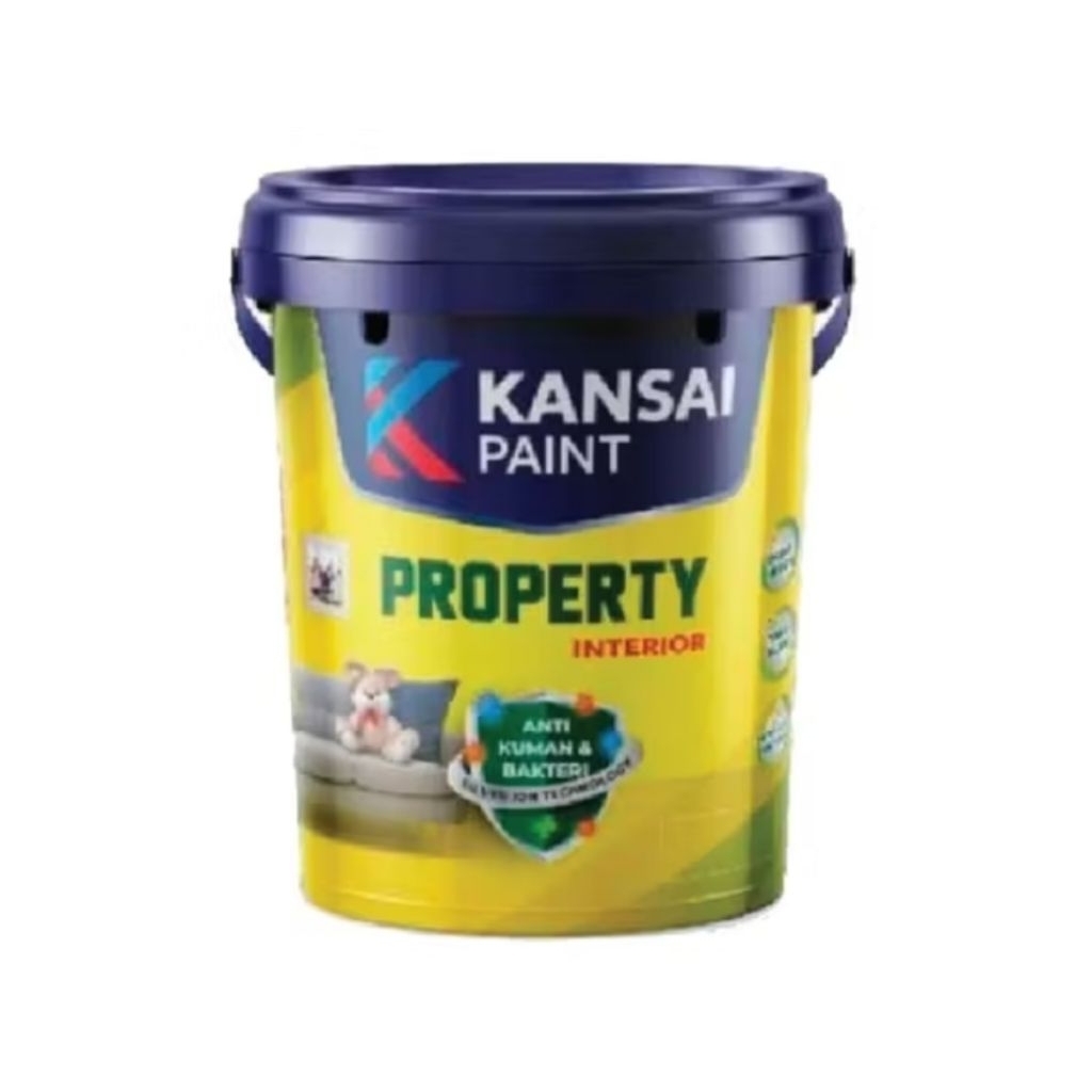 Jual Cat Tembok Property 25KG Kansai White Ballroom 075 Ember Besar ...