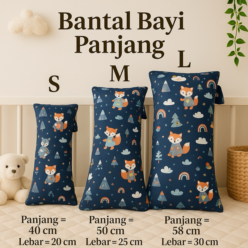 Jual Bantal Bayi Lembut / Bantal Guling Katun / Bantal Bayi Murah ...