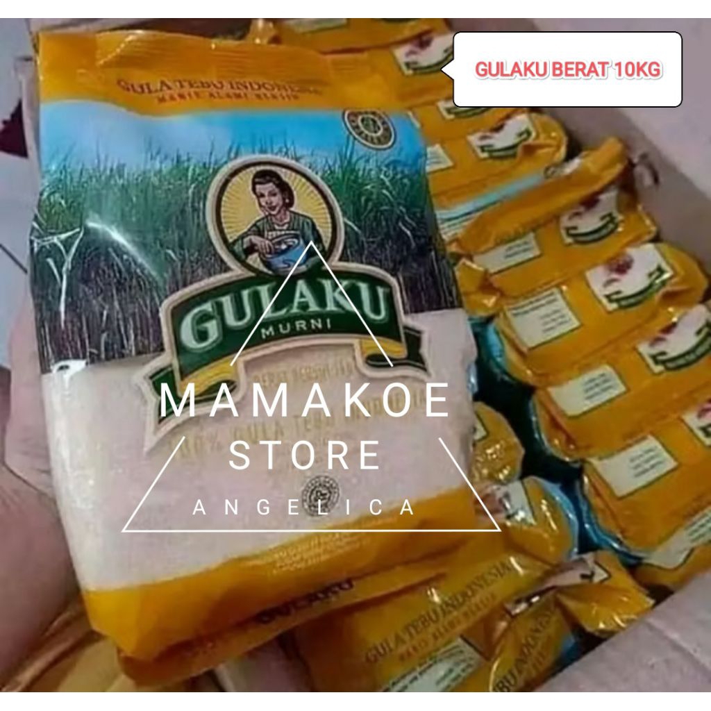 Jual GULAKU TEBU GULA PREMIUM 1KG BERAT 10KG | Shopee Indonesia