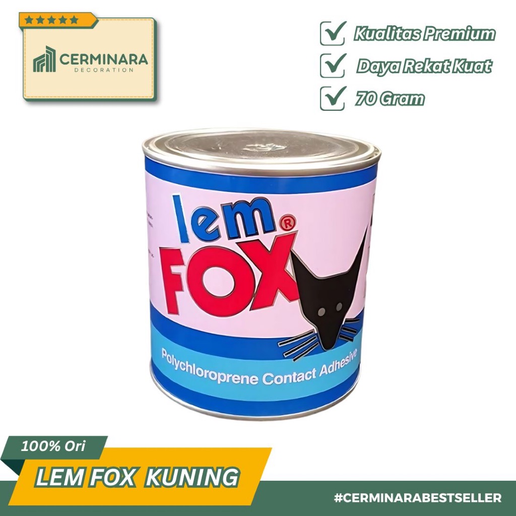 Jual Lem FOX 70g / Lem Kaca Cermin / Lem Moulding Kayu / PVC | Shopee ...