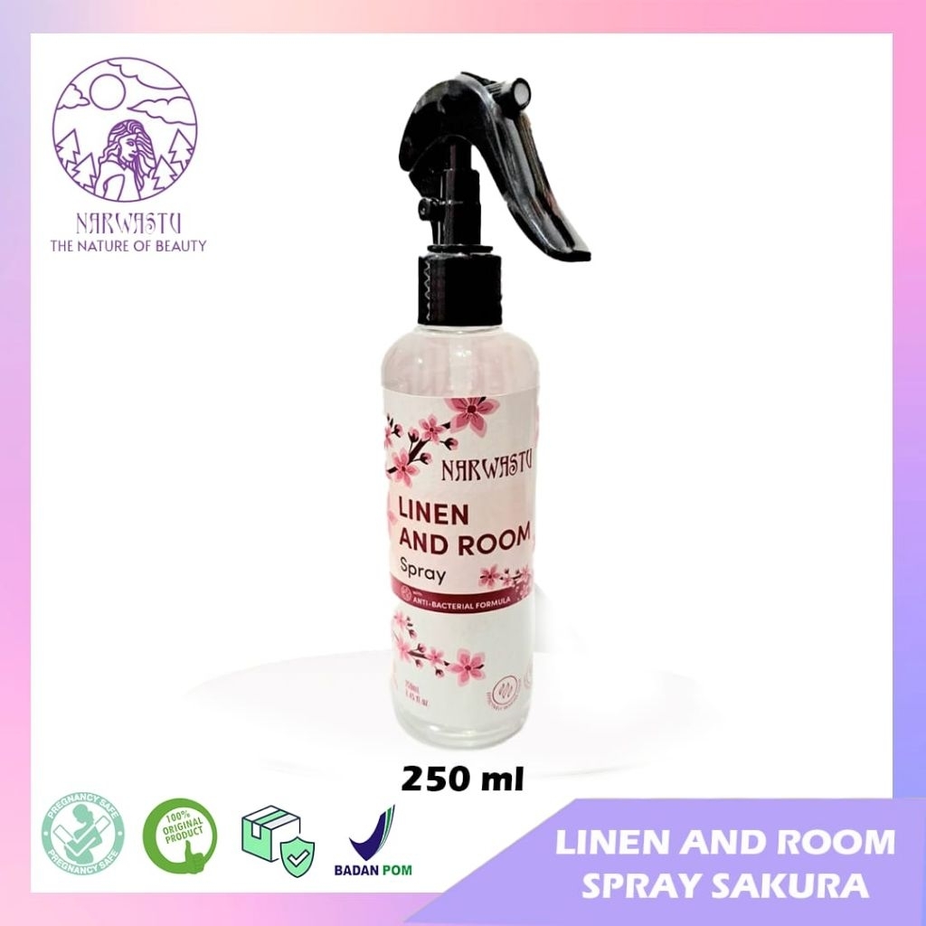 Jual SPRAY LINEN AND ROOM BY NARWASTU (pengharum kain dan ruangan, sofa ...