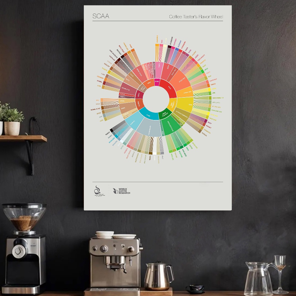 Jual Poster COFFEE A3+ Poster kopi hiasan dinding cafe RODA RASA KOPI ...