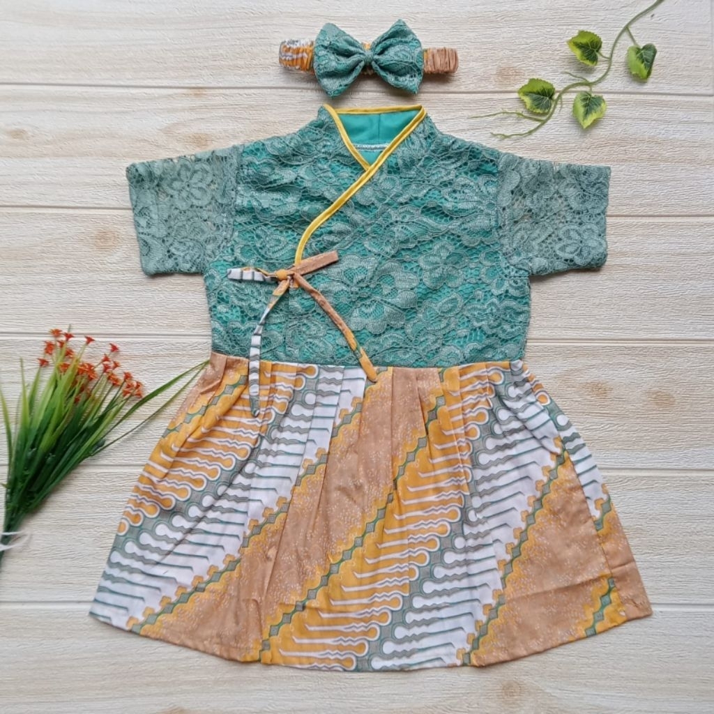 Jual Hanbok Anak / Hanbok Batik / Hanbok Brokat warna Mint | Shopee ...