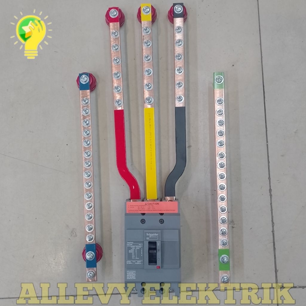 Jual BUSBAR 3X15(SNI)RST NETRAL+GROUND MAX 100A | Shopee Indonesia