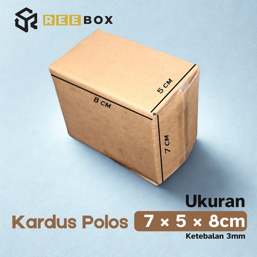 Jual Kardus Box Packing 7x5x8 | Shopee Indonesia