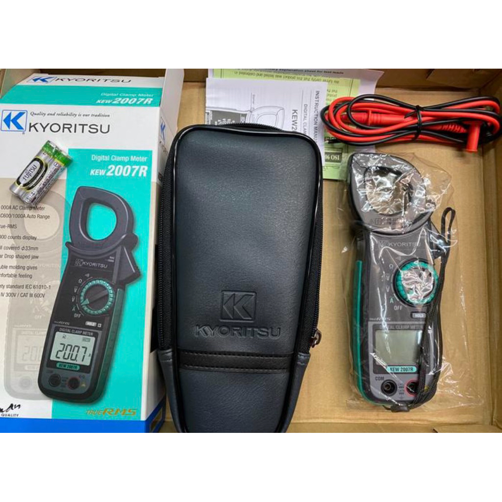 Jual clamp meter kyoritsu 2007r tang amper digital kyoritsu 2007r ...