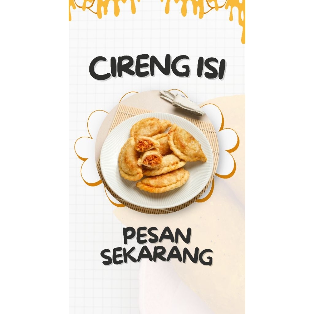 Jual CIRENG ISI AYAM SUWIR PEDAS / BAKSO / KEJU LUMER / JANDO | 1 PACK ...
