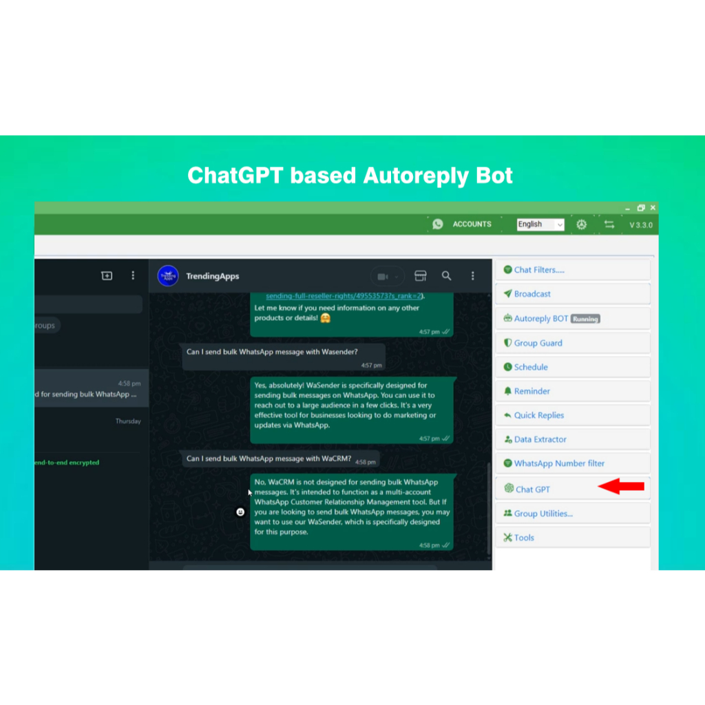 Jual WACRM WHATSAPP CRM ORIGNAL , AUTO REPLY DENGAN CHAT GPT OPEN AI ...