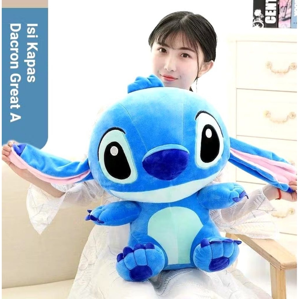 Jual Mainan Boneka Stuffed Plush Kartun Lilo & Stitch Import Super ...