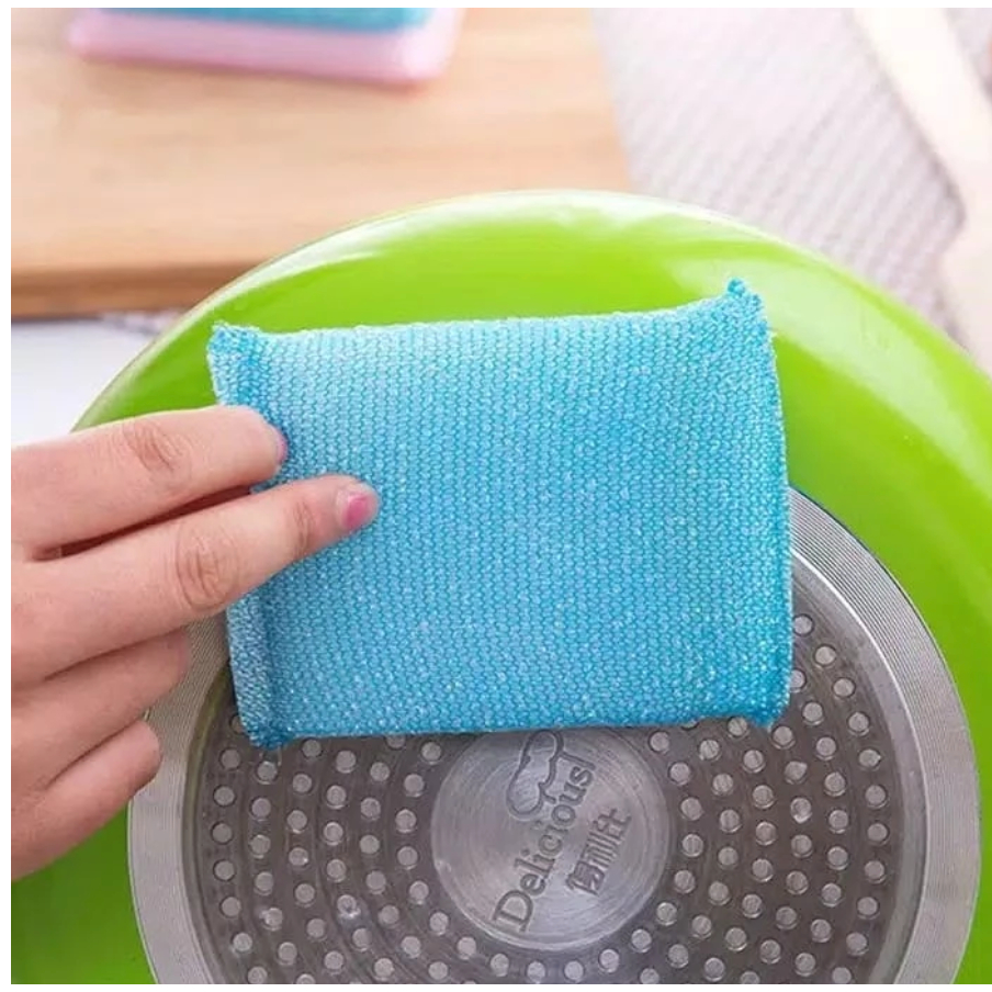 Jual Spon Busa Cuci Piring Sabut Jaring Spons Dishwashing Sponge ...