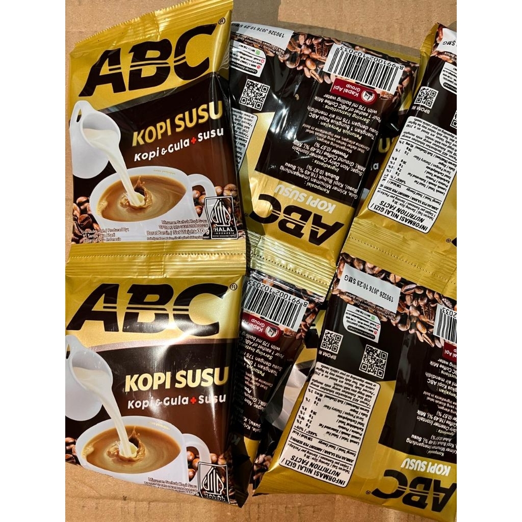 Jual ABC Kopi Susu Renceng ( 10 Sachet ) | Shopee Indonesia